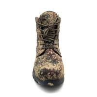 China Yellow Waterproof Trekking Boots Unisex Climbing Hiking Boots Lightweight for sale