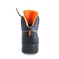 China Nubuck Leather S3 Safety Footwear For Men Waterproof Ankle Boots for sale