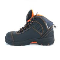 China Nubuck Leather S3 Safety Footwear For Men Waterproof Ankle Boots for sale