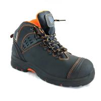 China Nubuck Leather S3 Safety Footwear For Men Waterproof Ankle Boots for sale