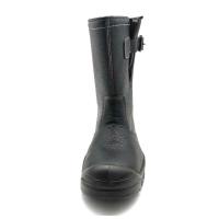 China Steel Toe / Steel Plate Welding Safety Shoes Pure Leather High Ankle Shoes For Men for sale