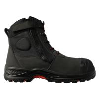 China Unisex Welding Safety Shoes Black Abrasion Resistant Shoes For Men for sale