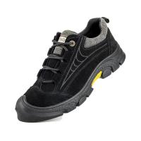 China Steel Toe / Steel Plate Comfortable Safety Shoes Durable Work Safety Shoes Yellow for sale