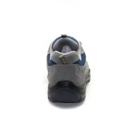 China Breathable Factory Safety Shoes Lightweight Cow Suede Leather Shoes Slip Resistant for sale