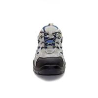 China Breathable Factory Safety Shoes Lightweight Cow Suede Leather Shoes Slip Resistant for sale