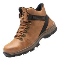 China Nubuck Leather Industrial Safety Shoes Steel Toe Cap Shoes For Men for sale