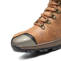 China Nubuck Leather Industrial Safety Shoes Steel Toe Cap Shoes For Men for sale