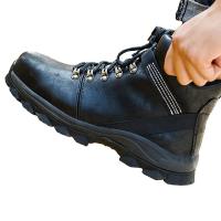China Nubuck Leather Industrial Safety Shoes Steel Toe Cap Shoes For Men for sale