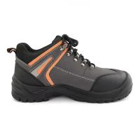 China Waterproof Hiking Working Boots Anti Puncture Comfortable Construction Work Shoes Grey for sale