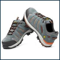 China Steel Toe Construction Safety Shoes Blue Protection Work Shoes Unisex for sale