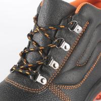 China Steel Toe / Steel Plate Mens Genuine Leather Shoes Heavy Duty Winter Boots Slip Resistant for sale