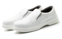China Medical Nursing Clinical Shoes White Leather Non Slip Shoes In Orthopedic Hospital for sale