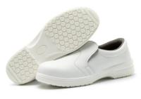 China Medical Nursing Clinical Shoes White Leather Non Slip Shoes In Orthopedic Hospital for sale