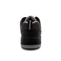China Suede Leather Breathable Mesh Work Shoes Anti Puncture Mens Athletic Slip On Shoes for sale
