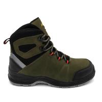 China Unisex Security Work Boots CE Fiberglass Toe Safety Shoes S3 for sale
