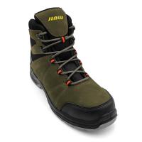 China Unisex Security Work Boots CE Fiberglass Toe Safety Shoes S3 for sale