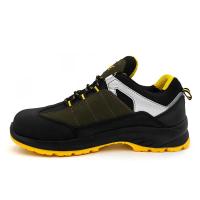 China Breathable Industrial Safety Shoes Comfortable Non Slip Black Shoes For Work for sale