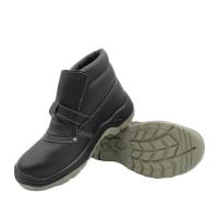 China No Laceup Steel Toe Welding Work Boots S3 Oil Water Resistant Shoes for sale