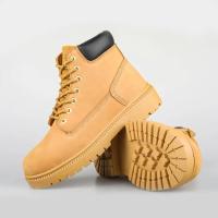 China Nubuck Leather Steel Toe Sport Shoes Light Weight Breathable Work Boots for sale