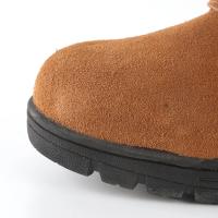 China Unisex Welding Safety Shoes Mens Steel Toe Welding Boots Yellow for sale