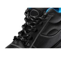 China ​Sturdy Leather Safety Shoes For Womens Steel Toe Slip Resistant Boots Anti Static for sale