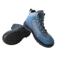 China S1P Industrial Steel Toe Shoes Anti Impact Puncture Resistant Work Boots Blue for sale