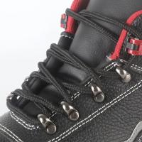 China Industrial Security Work Boots Puncture Resistant Genuine Leather Footwear For Mining for sale