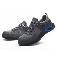 China Fly Knitting Safety Shoes For Women Lightweight Steel Toe Shoes for sale