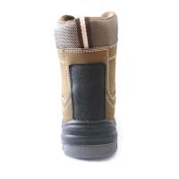 China Heavy Duty Security Work Boots Brown Mens Waterproof Non Slip Shoes for sale