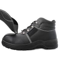 China Slip Resistant Steel Toe Leather Boots Mens Welding Boots For Winter for sale