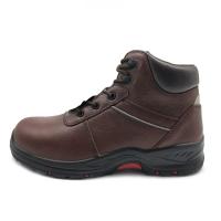 China Steel Toe Mine Safety Boots Brown Woodland Industrial Safety Shoes Unisex for sale