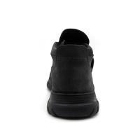 China Suede Leather Non Lace Up Shoes Industrial Steel Toe Welding Shoes Anti Impact for sale