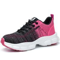 China Lightweight Outdoor Safety Shoe Anti Puncture Breathable Breathable Steel Toe Shoes for sale