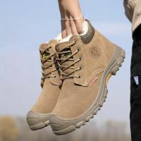 China Winter Insulated Steel Toe Work Shoes Anti Slip Wear Resistant Safety Footwear for sale