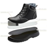 China Winter Insulated Safety Work Boots for Men for sale