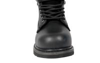 China Black Cowhide Boots Oil Resistant Goodyear Welted Work Boots Unisex for sale