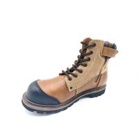 China Yellow Style Martin Boots Anti Impact / Anti Puncture Protective Toe Boots for sale