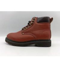 China Casual Style Martin Boots Orange Motorcycle Riding Shoes Mens British Style for sale