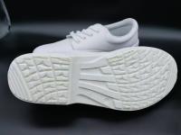 China White Leather Nursing Shoes Durable Polyurethane Sole Shoes For Men And Women for sale