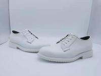 China PU Sole Nurse Safety Shoes Anti Smash / Anti Puncture White Steel Toe Shoes for sale