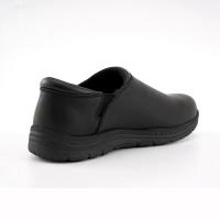China Men Chef Work Shoes Genuine Leather Kitchen Safety Shoes Slip Resistant for sale