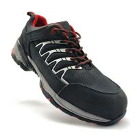 China Men Low Top Outdoor Safety Shoes Cowhide Steel Toe MD Sole Hiking Boots for sale