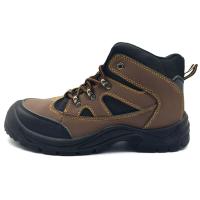 China Mens / Womens Lightweight Hiking Boots Mid Top Walking Shoes Breathable for sale