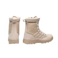 China Cow Suede Desert Boots Combat HikingDurable Rubber Sole Mountaineering Boots for sale