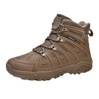 China Mid High Tactical Desert Boots Lightweight Combat Hiking Boots Unisex for sale