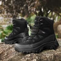 China Durable Military Tactical Boots Brown Hiking Combat Boots Breathable for sale