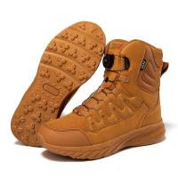 China Steel Toe Tactical Military Boots Unisex Waterproof Desert Boots For Hiking Outdoor Exploration for sale
