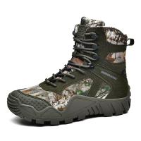 China Breathable Tactical Boots Mid Top Special Forces Hiking Boots Large Size for sale