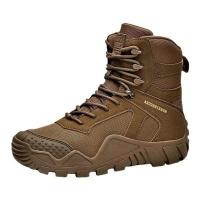China Breathable Tactical Boots Mid Top Special Forces Hiking Boots Large Size for sale