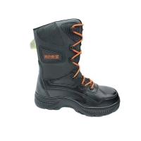 China Unisex Firefighting Leather Boots Anti Impact / Anti Puncture Forest Fire Boots for sale